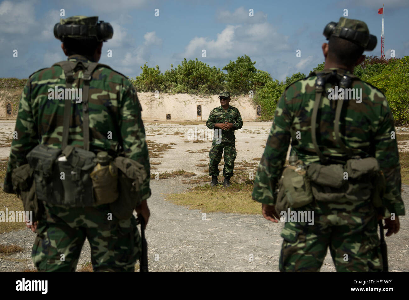 Maldives national defense forces hi-res stock photography and images ...