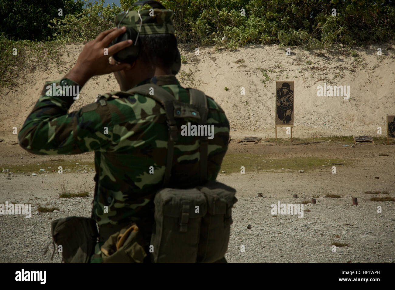 Maldives national defense force hi-res stock photography and images - Alamy
