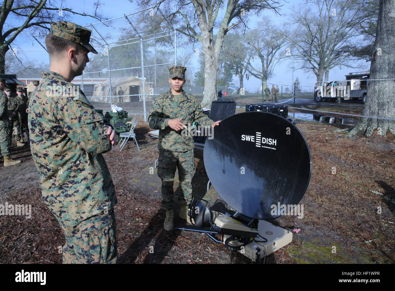 Marine Corps Base Camp Lejeune, N.C. - A marine from 8th Communication ...
