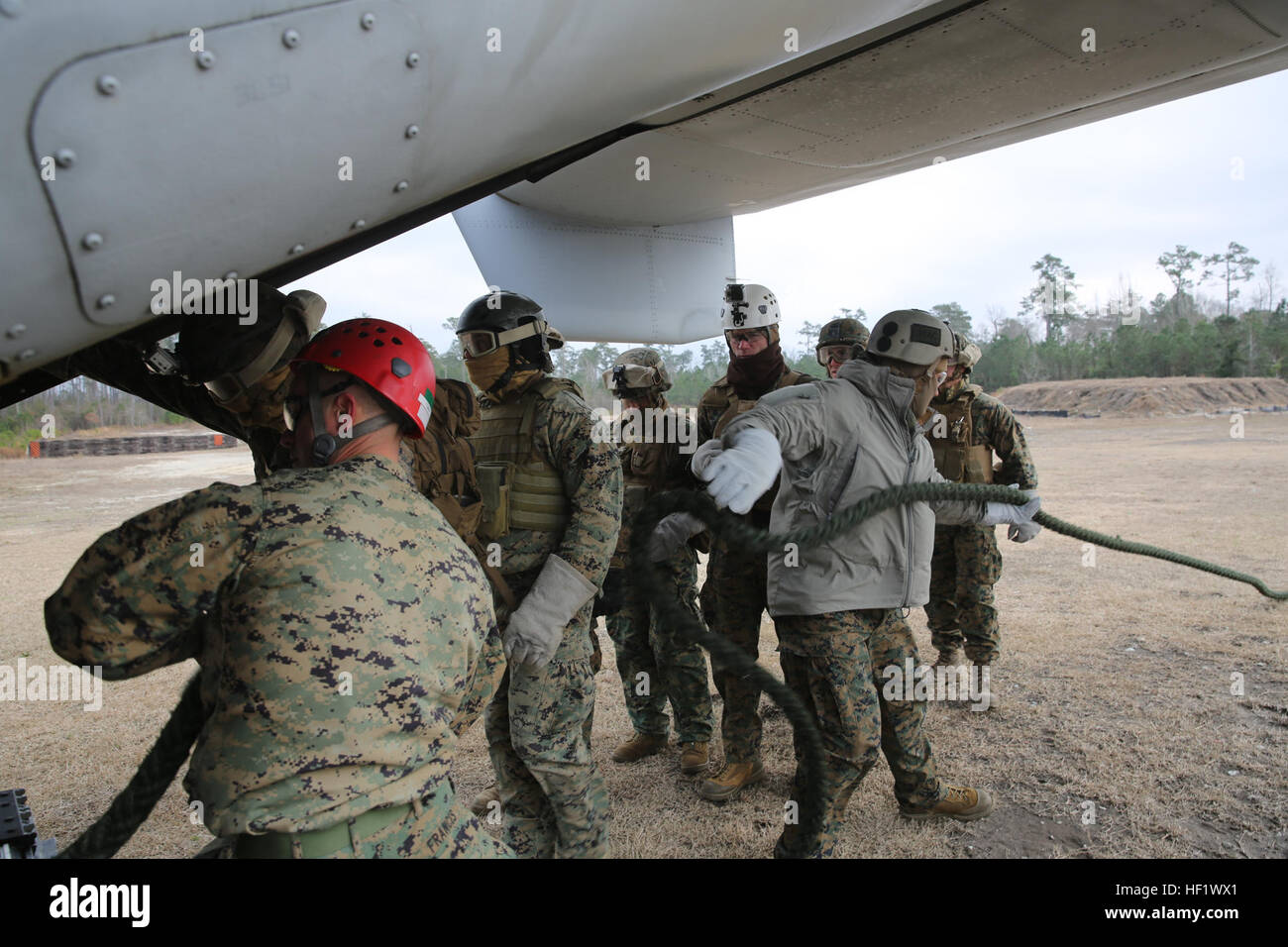 Marines, training with the Special Operations Training Group at II ...
