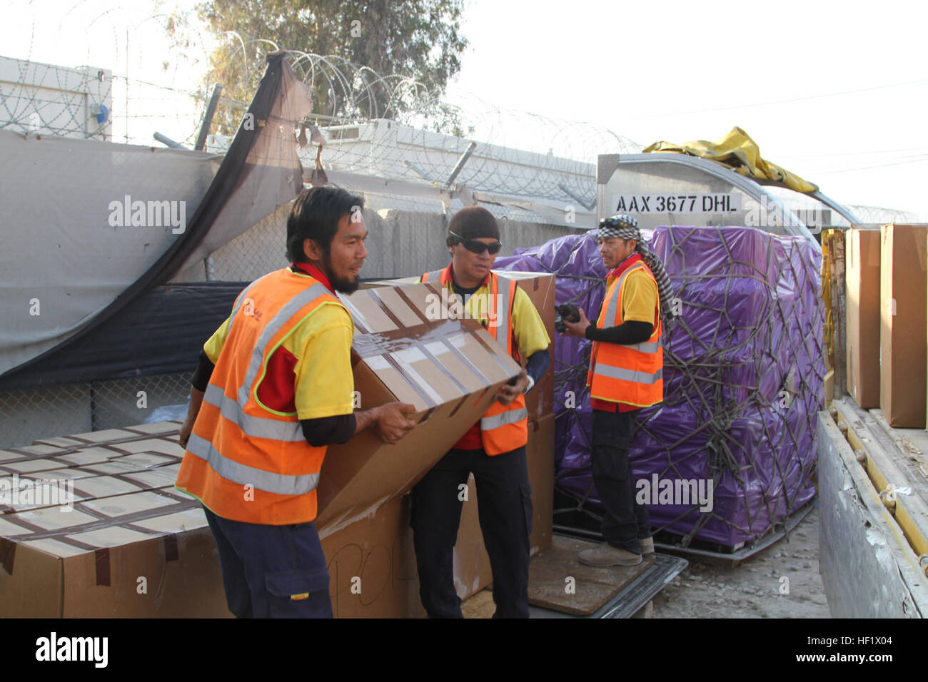 Dhl employees hi-res stock photography and images - Alamy