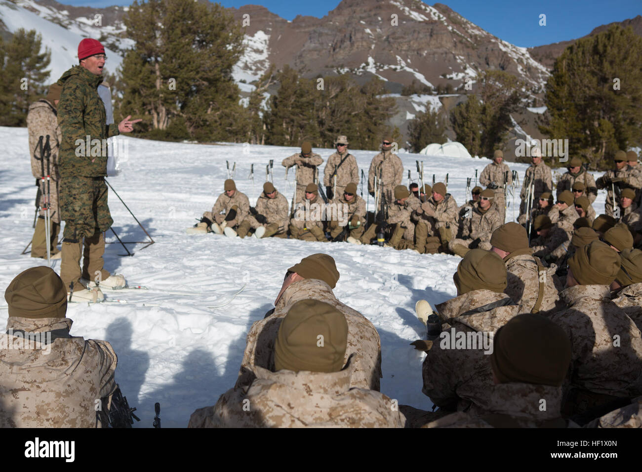 U.S. Marine Corps Staff Sgt. Joseph Boehn, Mountain Warfare Training ...