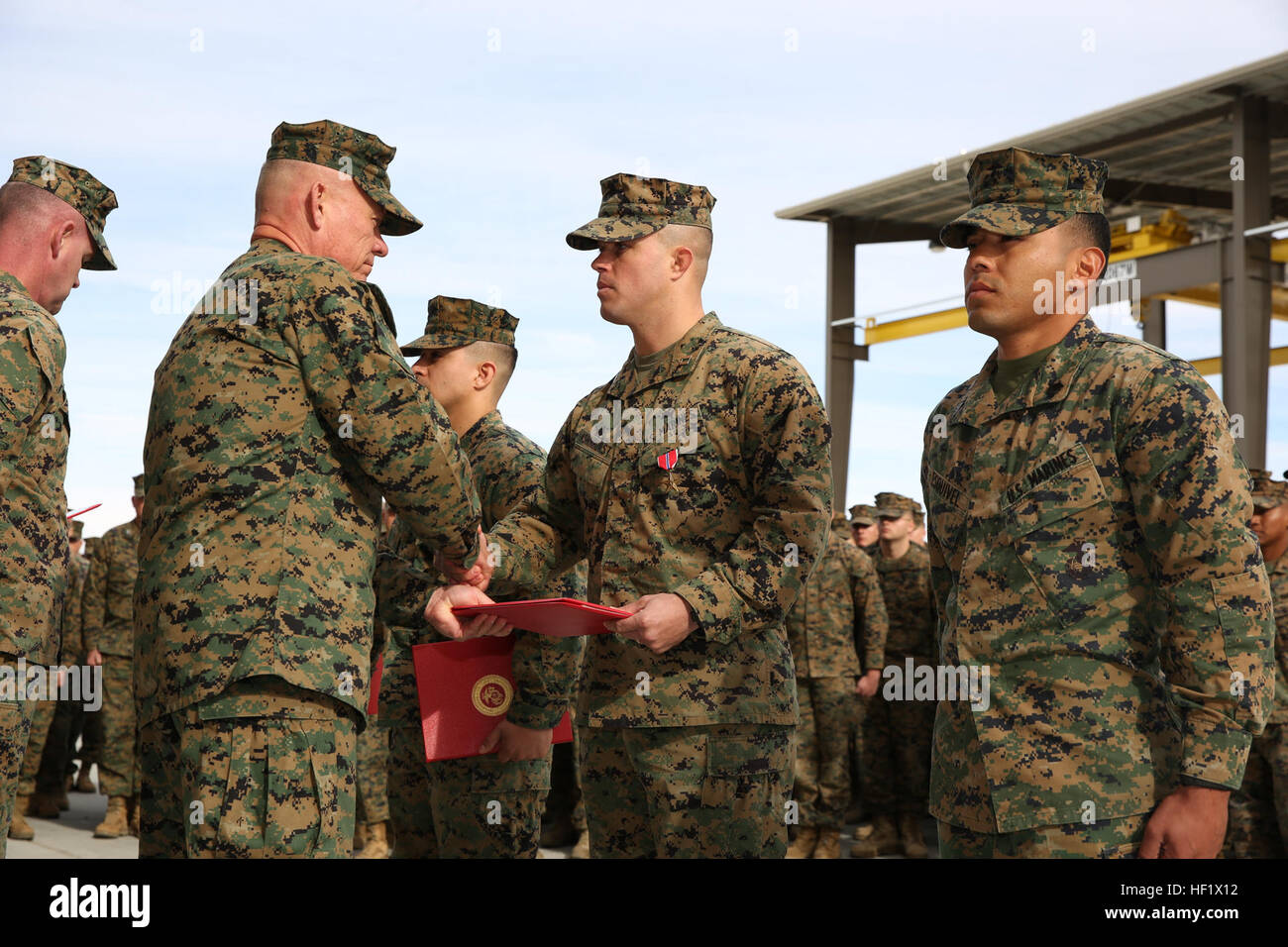 Maj. Gen. Larry Nicholson, commanding general, 1st Marine Division ...