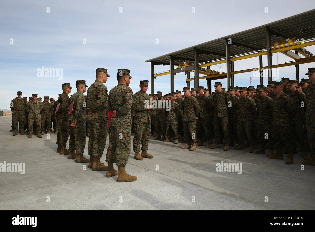 Maj. Gen. Larry Nicholson, commanding general, 1st Marine Division ...