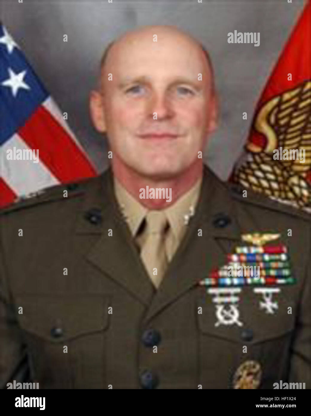 MGEN Carl Jensen USMC Stock Photo - Alamy