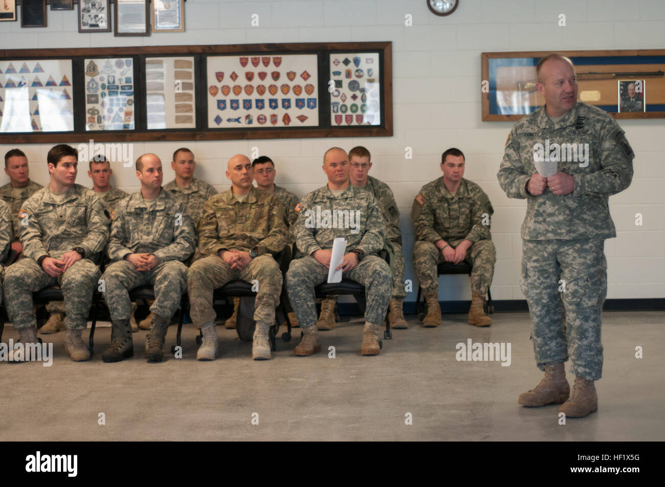 U.S. Army Command Sgt Maj. Brunk W. Conley, Command Sgt. Maj. for the ...