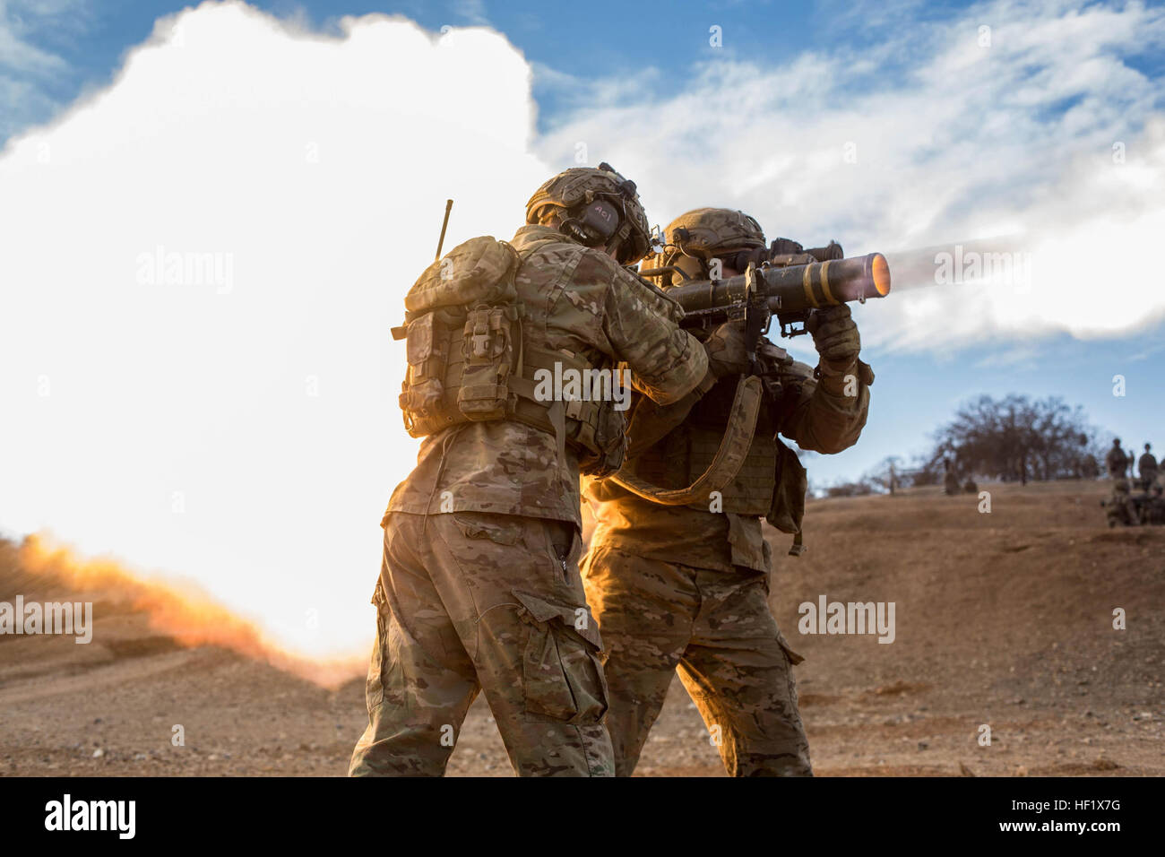 U.S. Army Rangers assigned to 2nd Battalion, 75th Ranger Regiment, fire ...