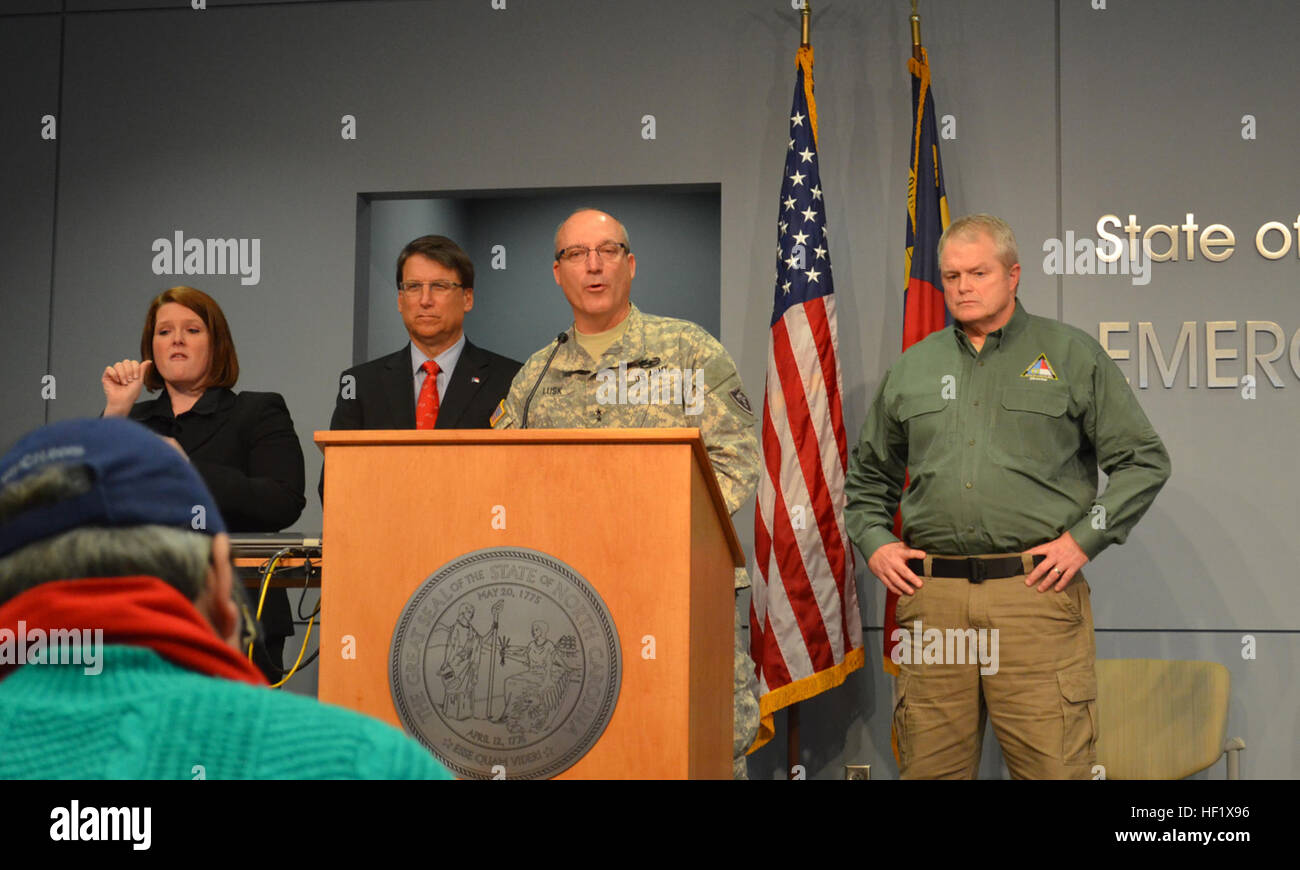 Army Maj. Gen. Greg Lusk, adjutant general of North Carolina, outlines ...