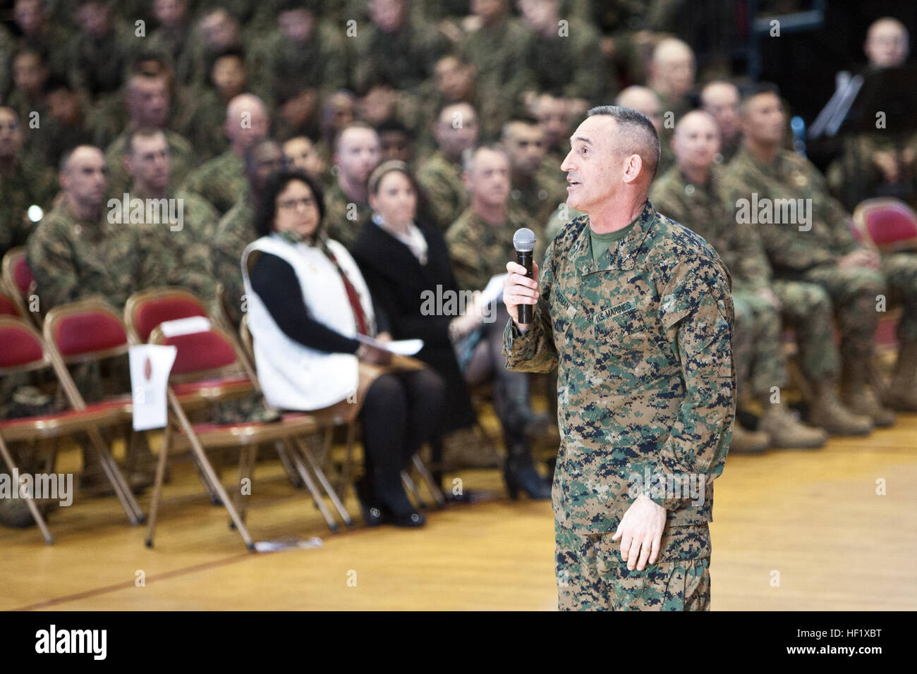 U.S. Marine Corps Brig. Gen. James Lukeman, commanding general, 2nd ...