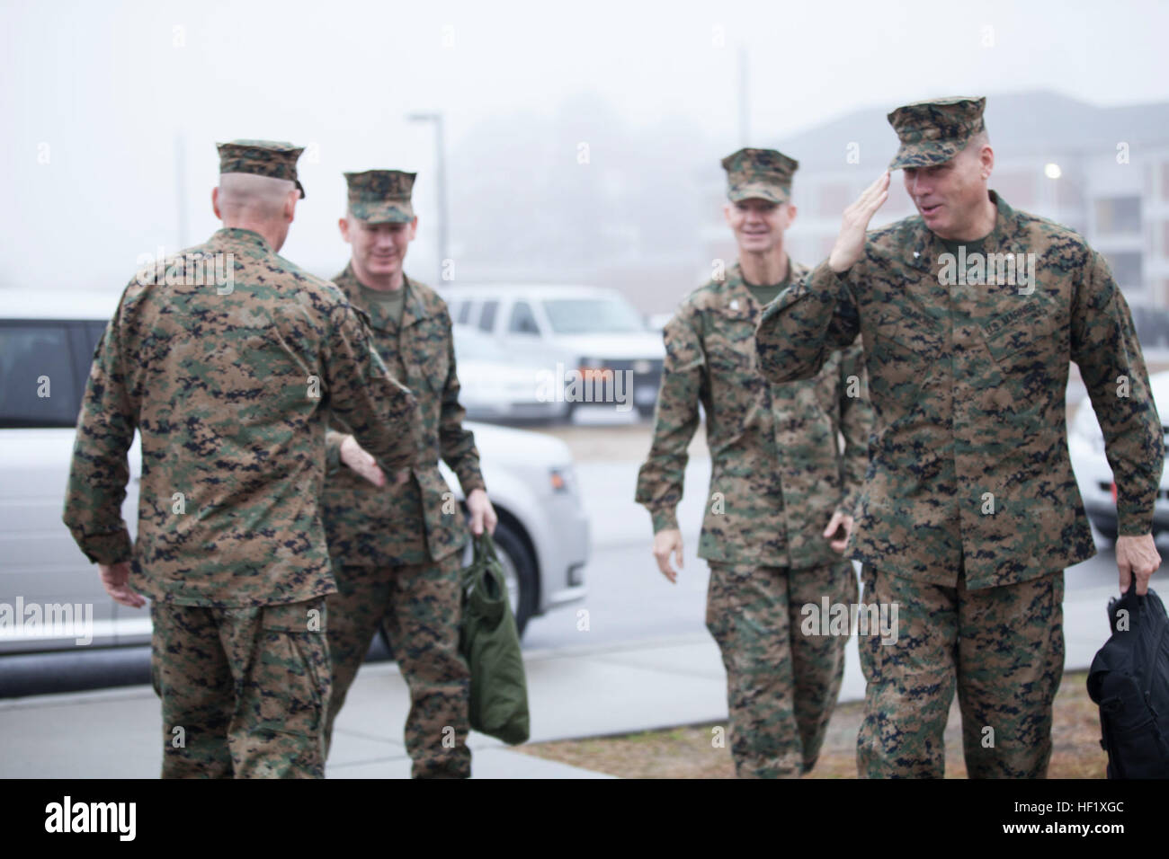 U.S. Marine Corps Brig. Gen. John W. Simmons, commanding general ...