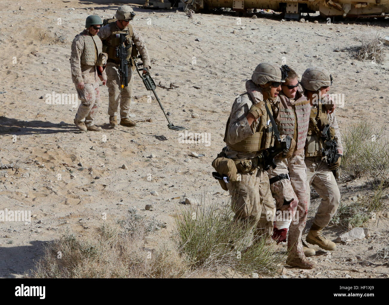 A U.S. Marine with 1st Battalion, 2nd Marine Regiment, 2nd Marine ...