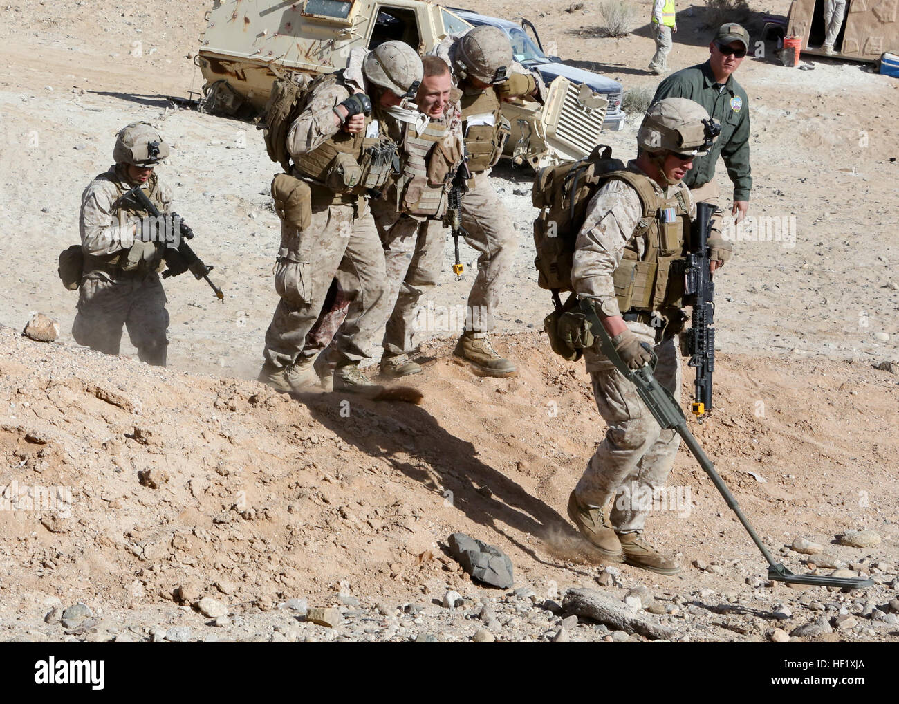 A U.S. Marine with 1st Battalion, 2nd Marine Regiment, 2nd Marine ...