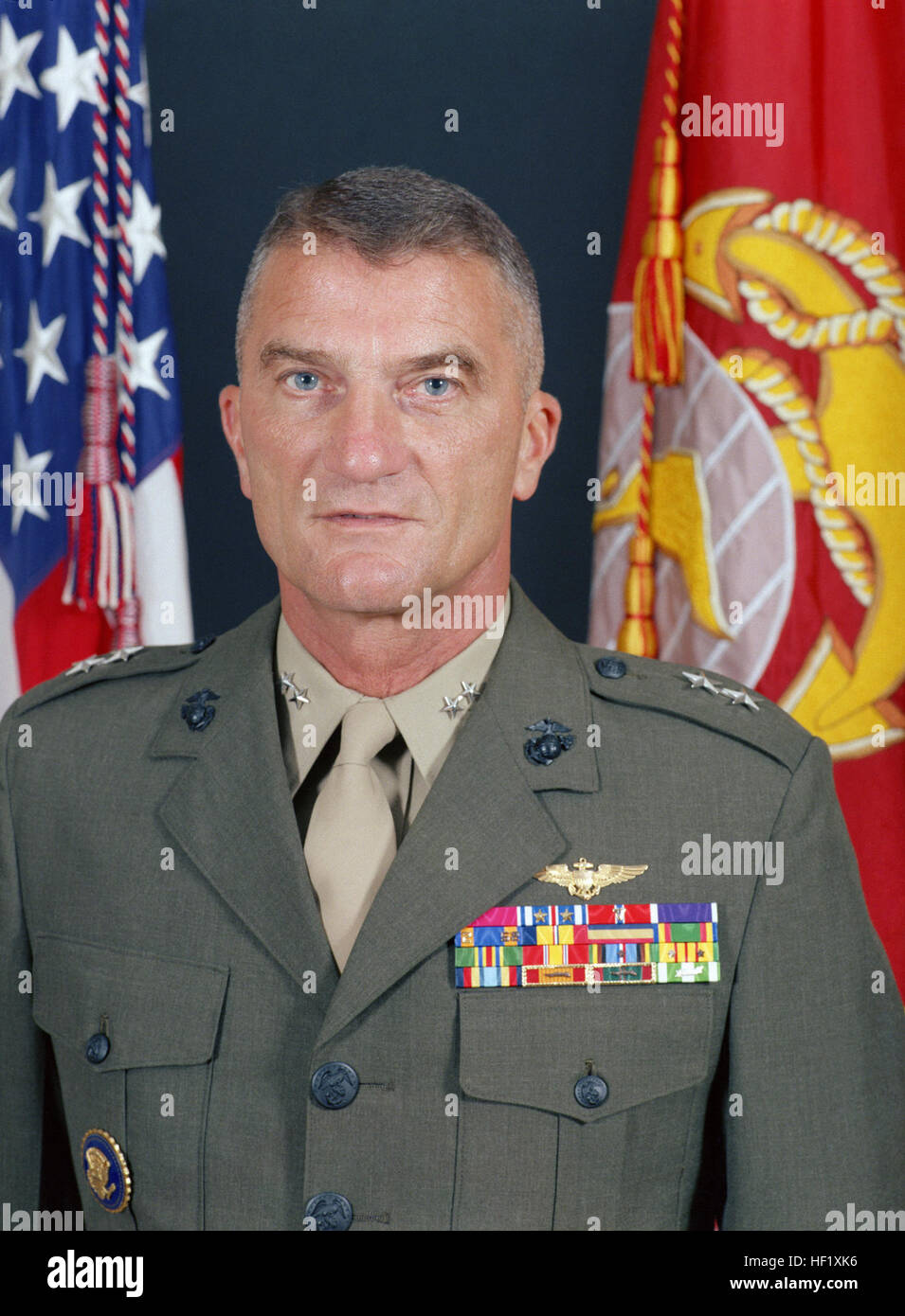 Portrait: US Marine Corps (USMC) Major General (MGEN) Ross S. Plasterer ...