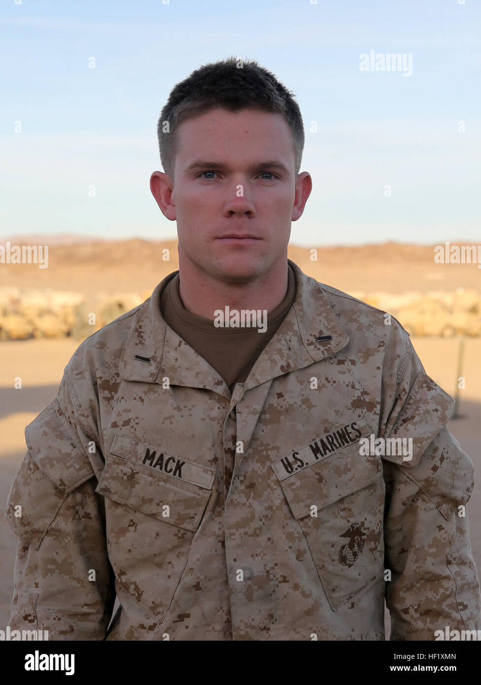 First Lt. Walter Mack, executive officer, Bravo Company, 1st Battalion ...