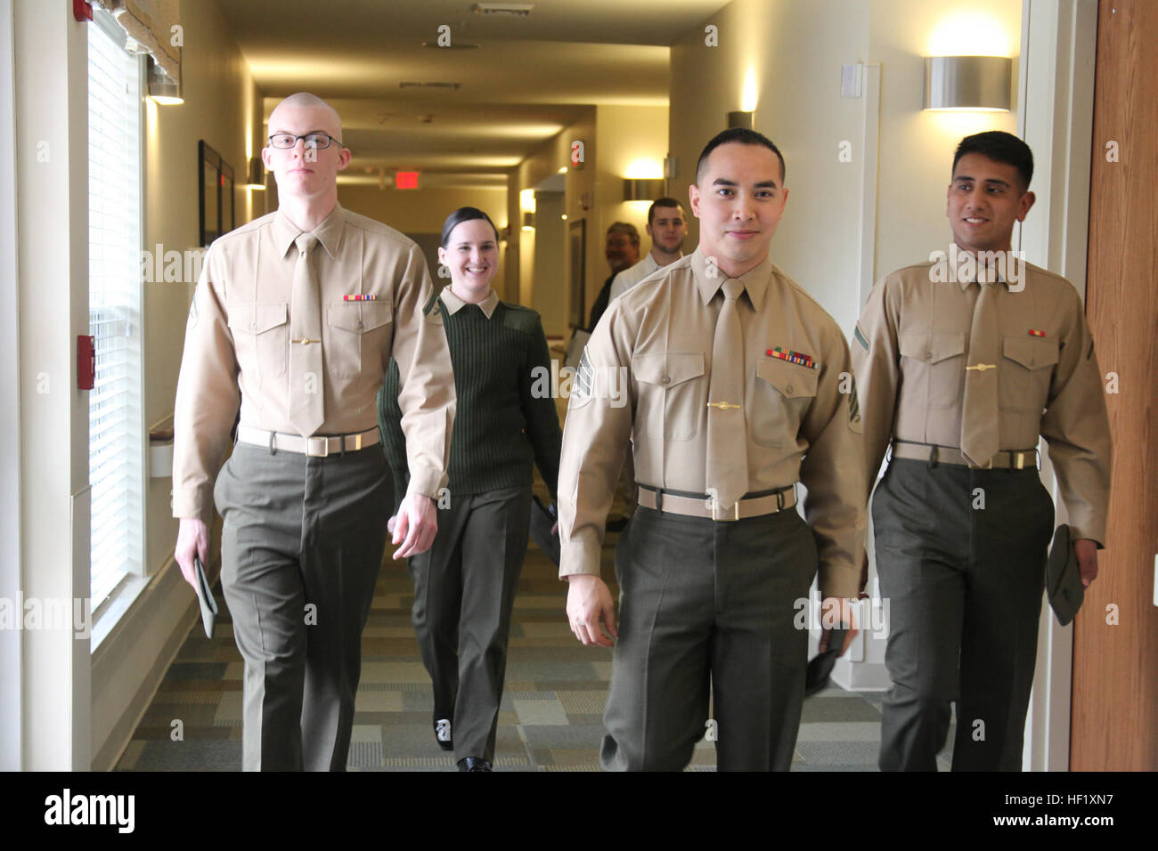 Marine Corps Air Station Cherry Point Single Marine Program volunteers ...