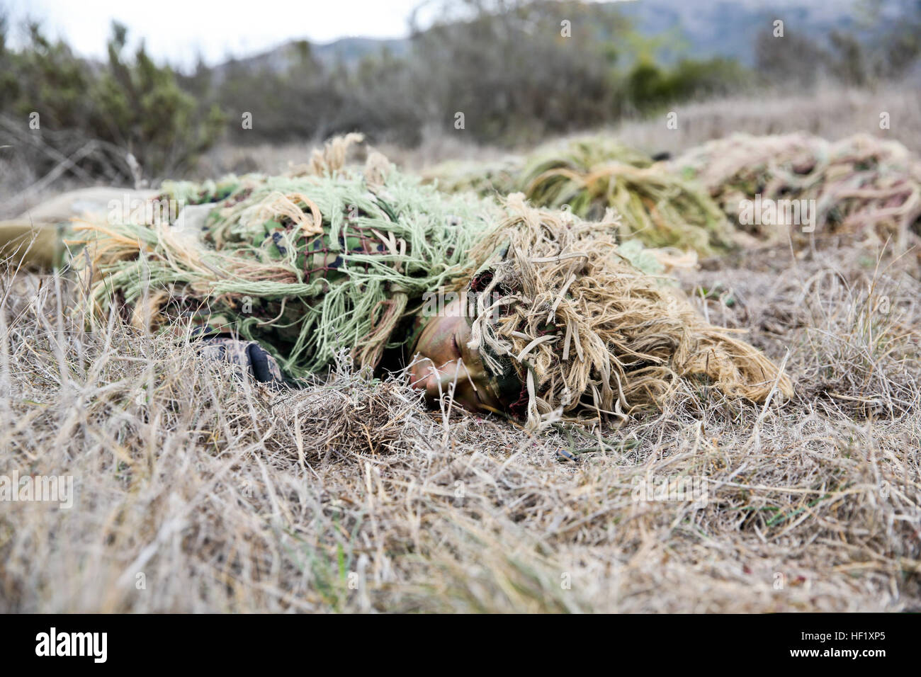 A member of the Japan Ground Self-Defense Force performs a skull drag ...