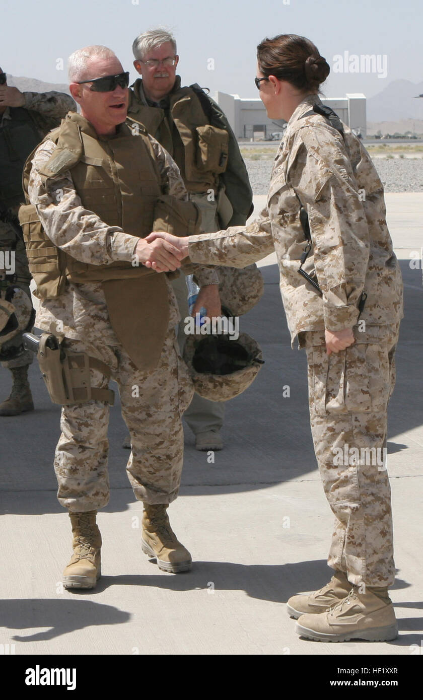 Gen. Robert Magnus, assistant commandant of the Marine Corps is ...