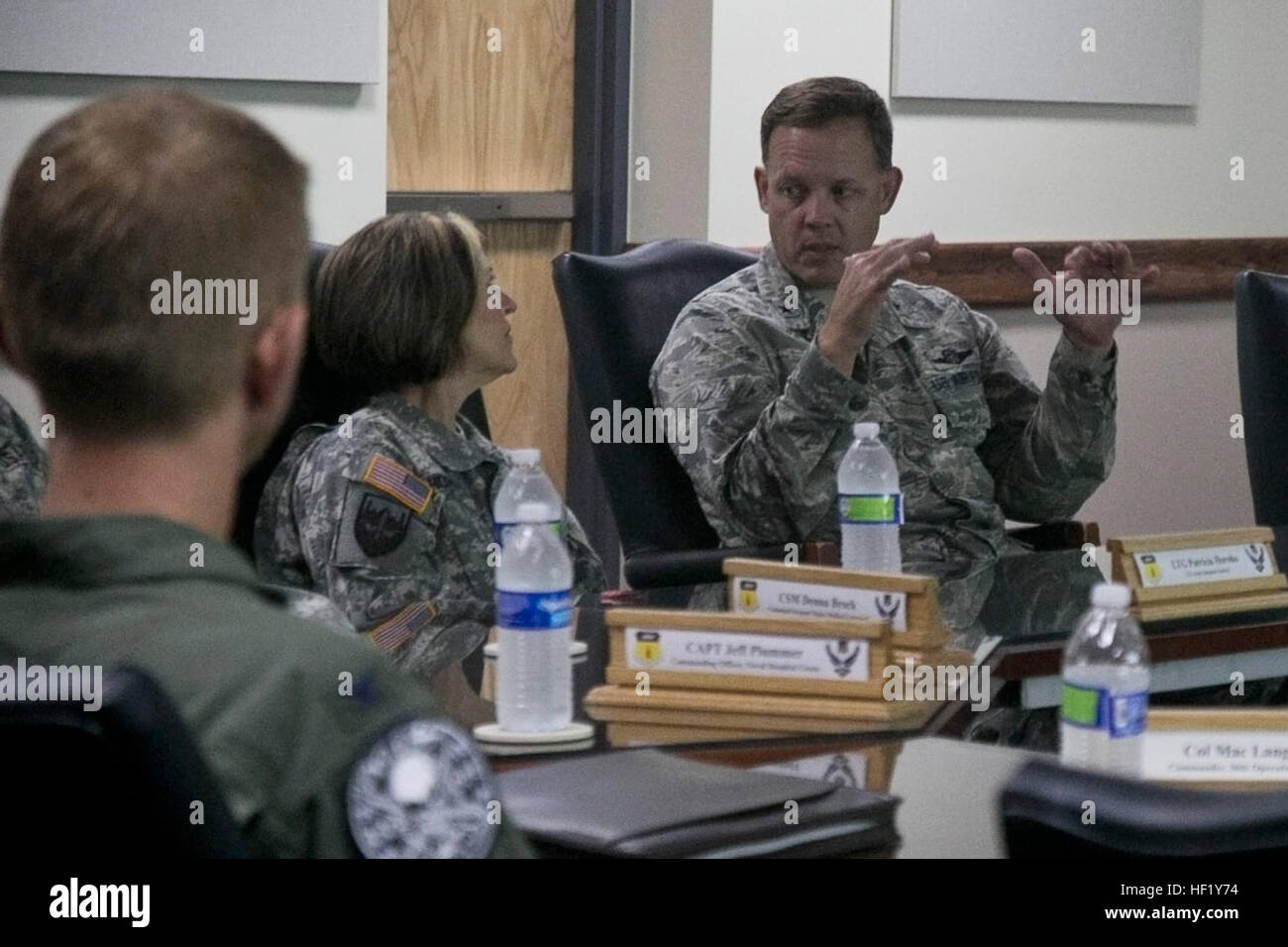 United States Air Force Brigadier General Steven D. Garland, 36th Wing ...