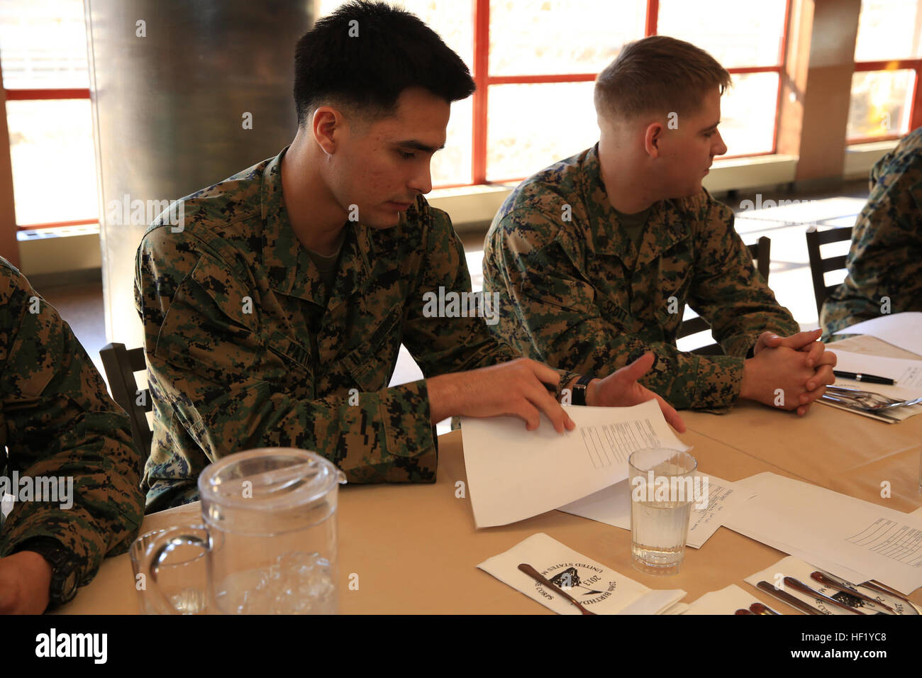 Sgt. Mark Patino, administration chief, Marine Corps Mountain Warfare ...
