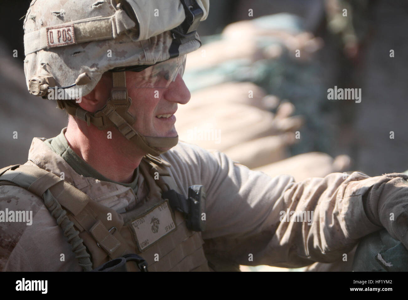 Colonel Christopher Douglas, the team leader of Security Force ...