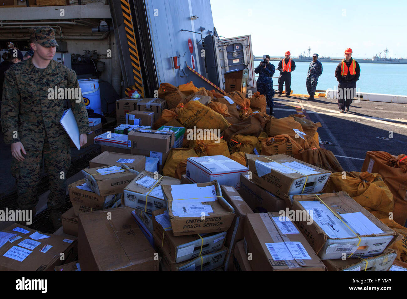 U.S. Marine Corps Cpl. Joshua Lowe, Combat Logistics Battalion 22, 22nd ...