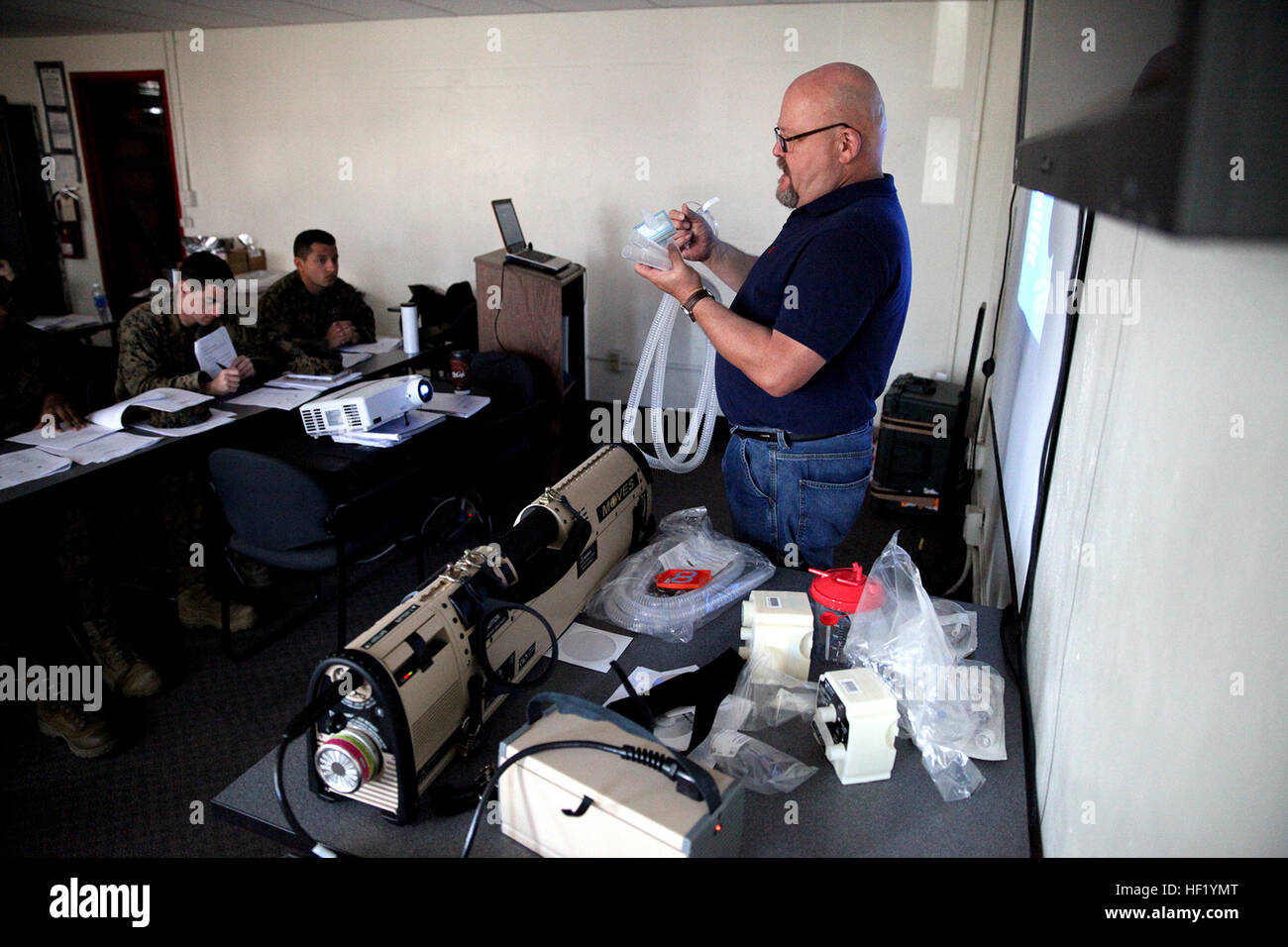 Portable patient transport life support system hi-res stock photography ...