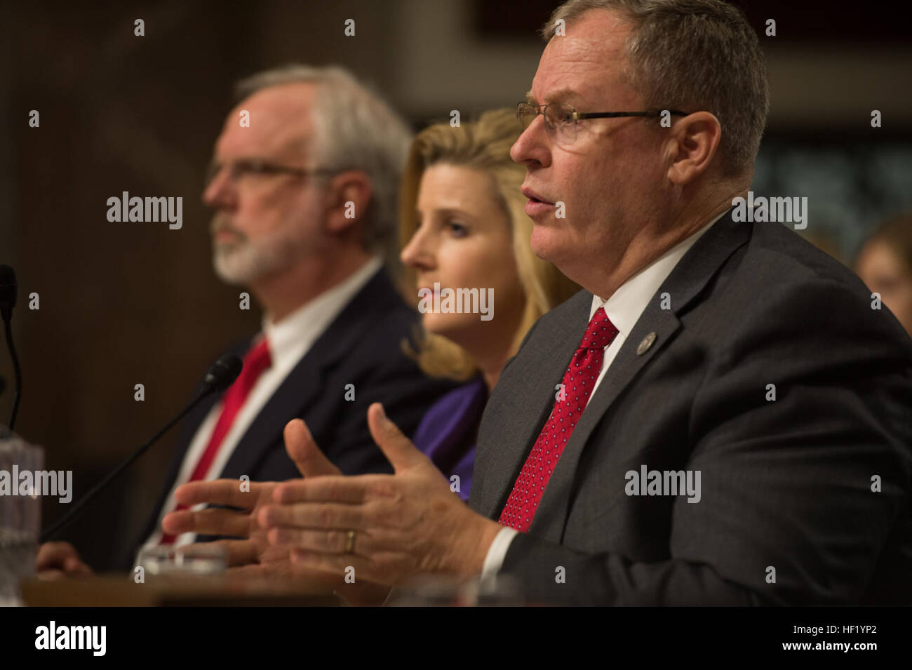 The Honorable Robert O. Work testifies during his nomination hearing at ...
