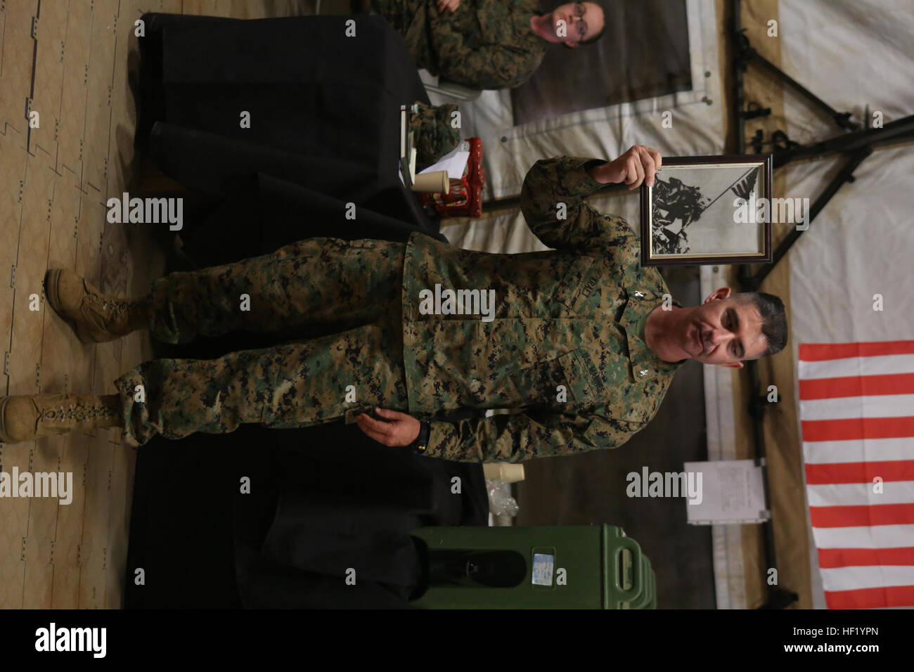 U.S. Marine Col. Erik B. Kraft, Commanding Officer Combat Logistics ...