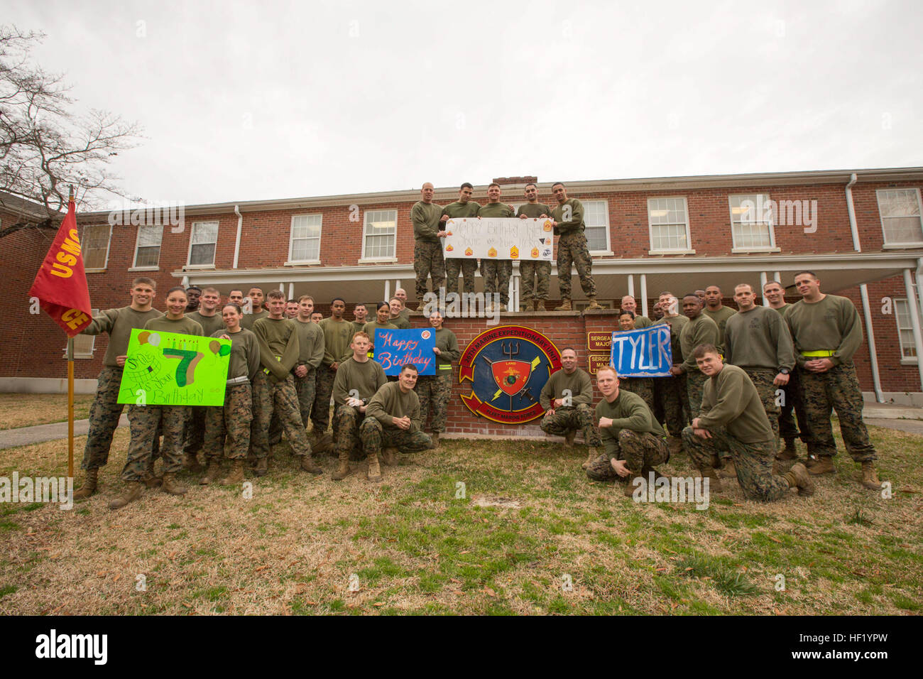 U.S. Marines assigned to 26th Marine Expeditionary Unit (MEU) Command ...