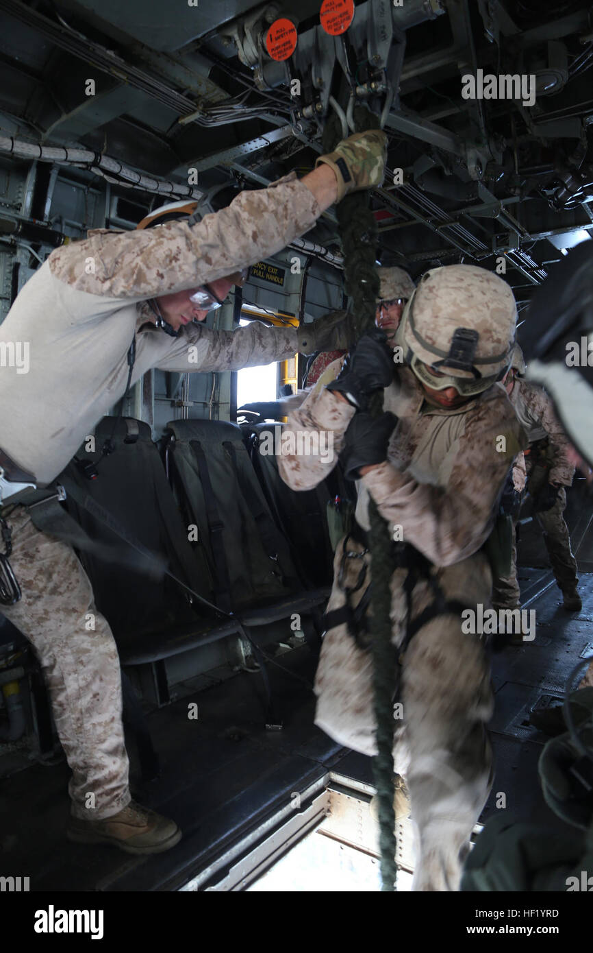 Marines with the Maritime Raid Force, 11th Marine Expeditionary Unit ...