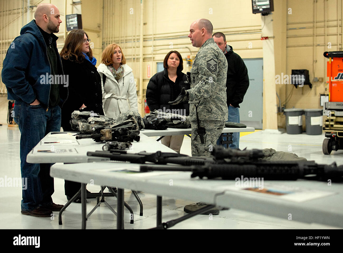 U.S. Air Force Master Sgt. Blake A. Pumphrey, head of mobility and ...