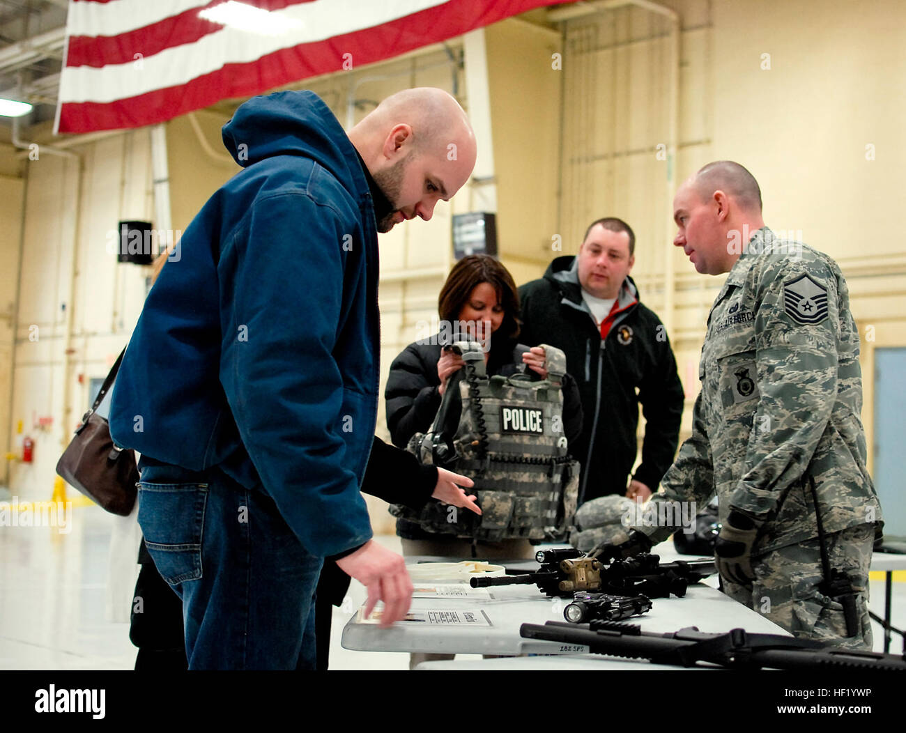 U.S. Air Force Master Sgt. Blake A. Pumphrey, head of mobility and ...