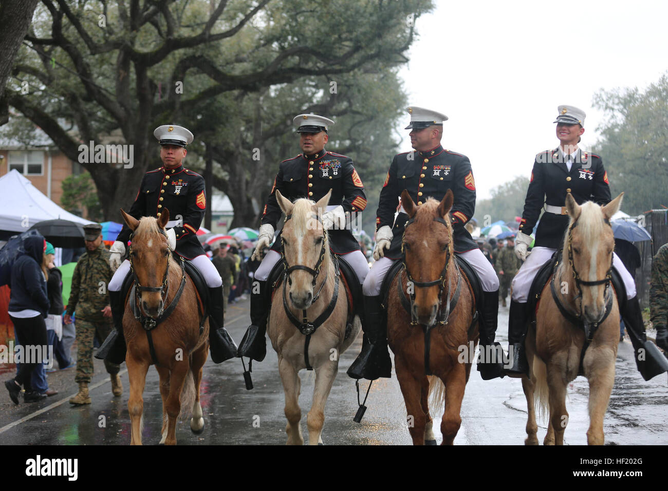 The Marine Corps Mounted Color Guard, Stationed on Marine Corps ...