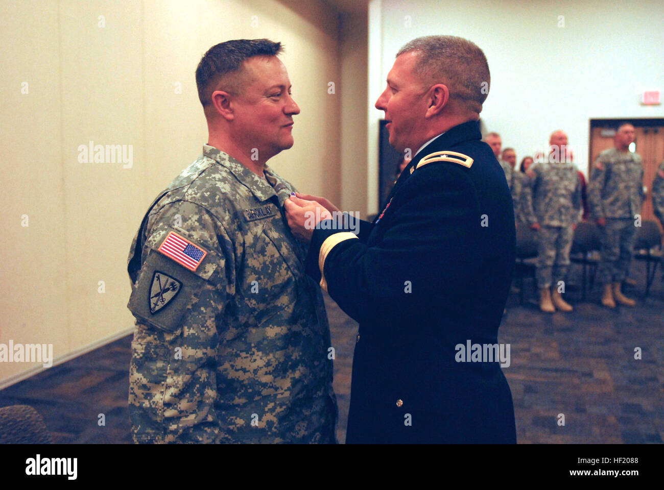 Brig. Gen. William Hall, land component commander for the Arizona Army ...