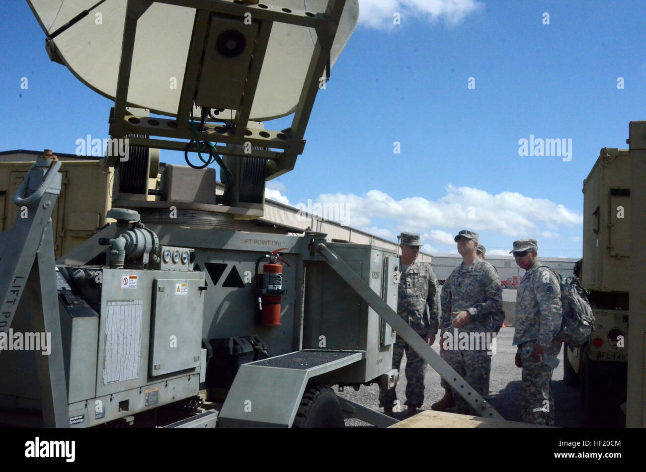 Commander of the Task Force 46, Maj. Gen. Burton Francisco and his ...