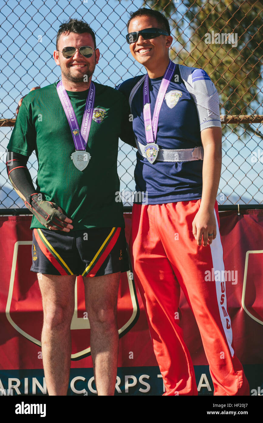 Sgt Van Truong wins the silver medal and Cpl. Paul Vice wins the gold ...