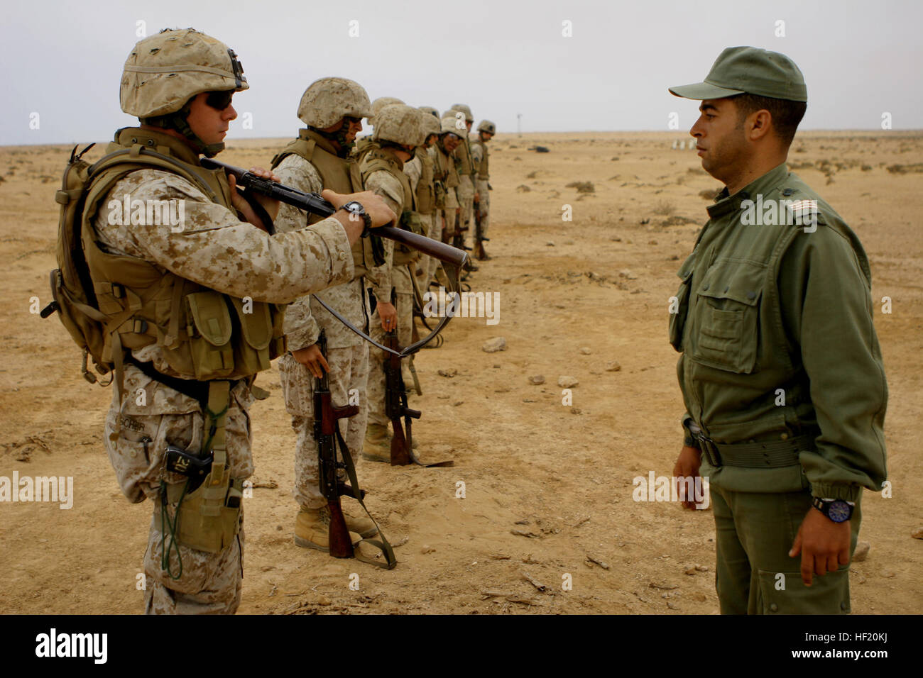 Marines from Weapons Company, 1st Battalion, 23rd Marines take part in ...