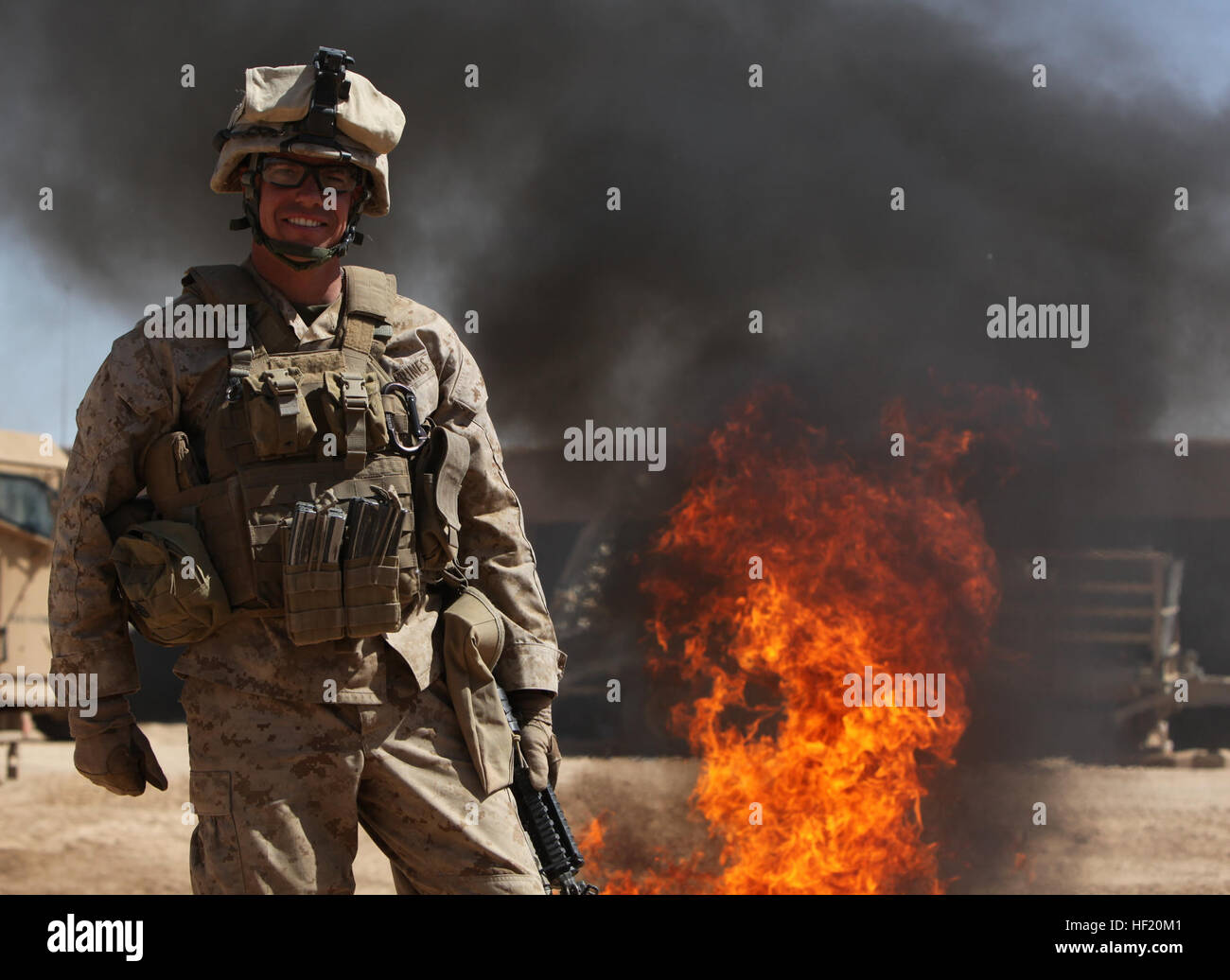 After his unit was attacked, April 14, while securing Salam Bazaar in ...