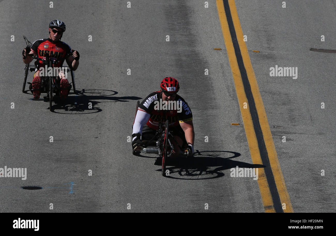 Sgt. David Tupper, from Old Sayber, Conn., with Wounded Warriors ...