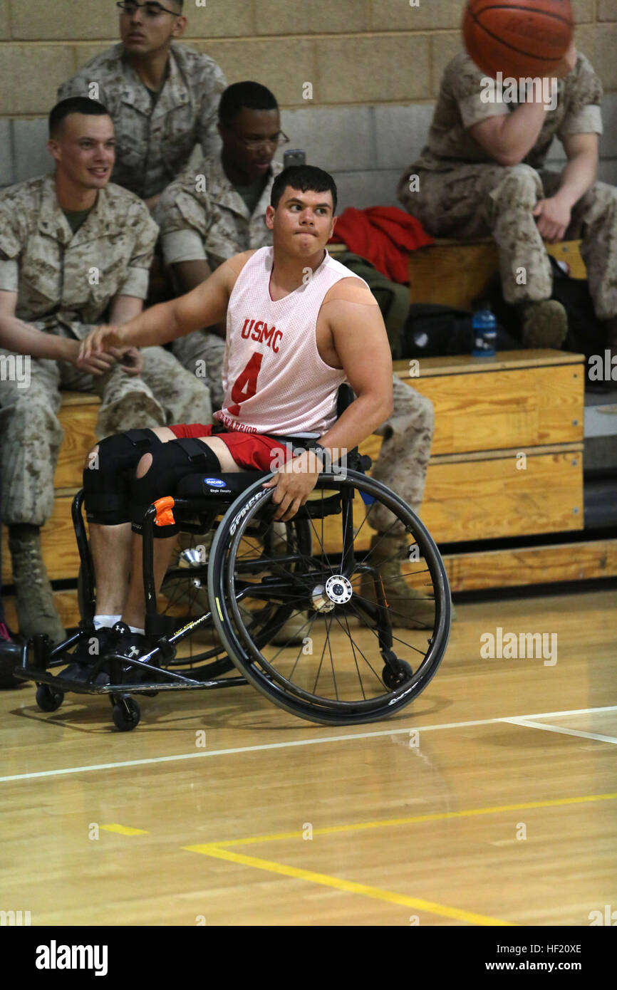 Cpl. Joseph Del Frate, 26, from San Antonio, Texas, with Wounded ...