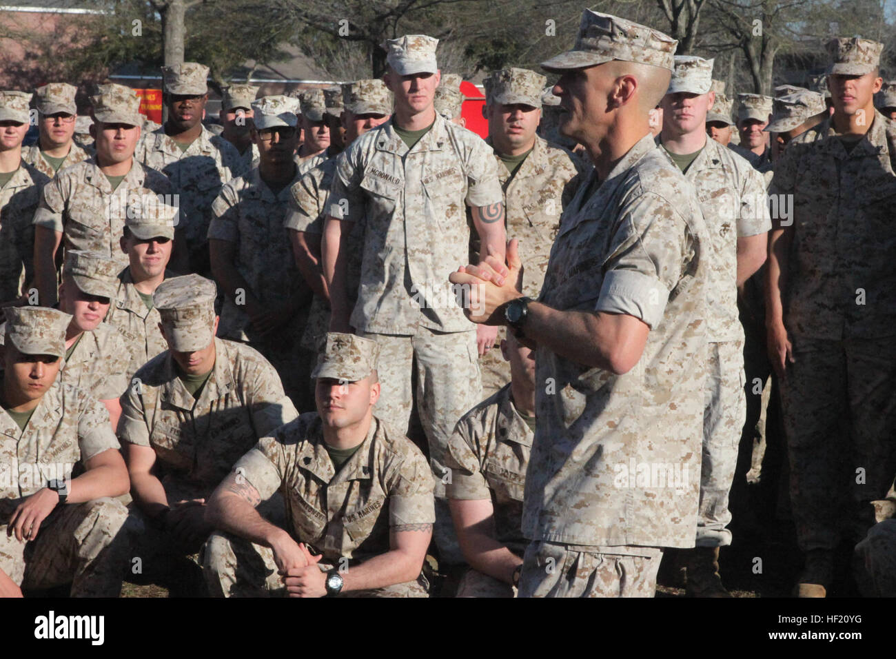 Lieutenant Col. John C. Osborne, the battalion commander for 2nd Combat ...