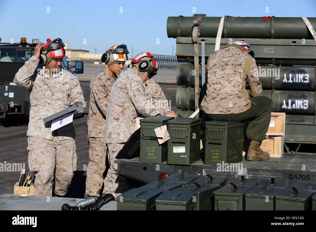 U.S. Marines with Marine Light Attack Helicopter Squadron 469, Marine ...