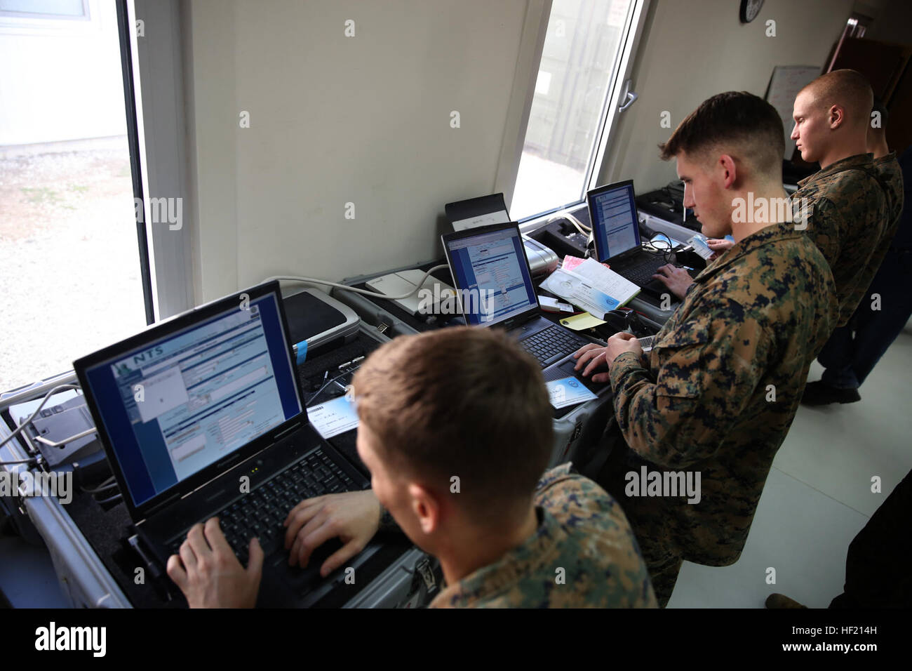 Marines with Black Sea Rotational Force 14, from 3rd Battalion, 8th ...