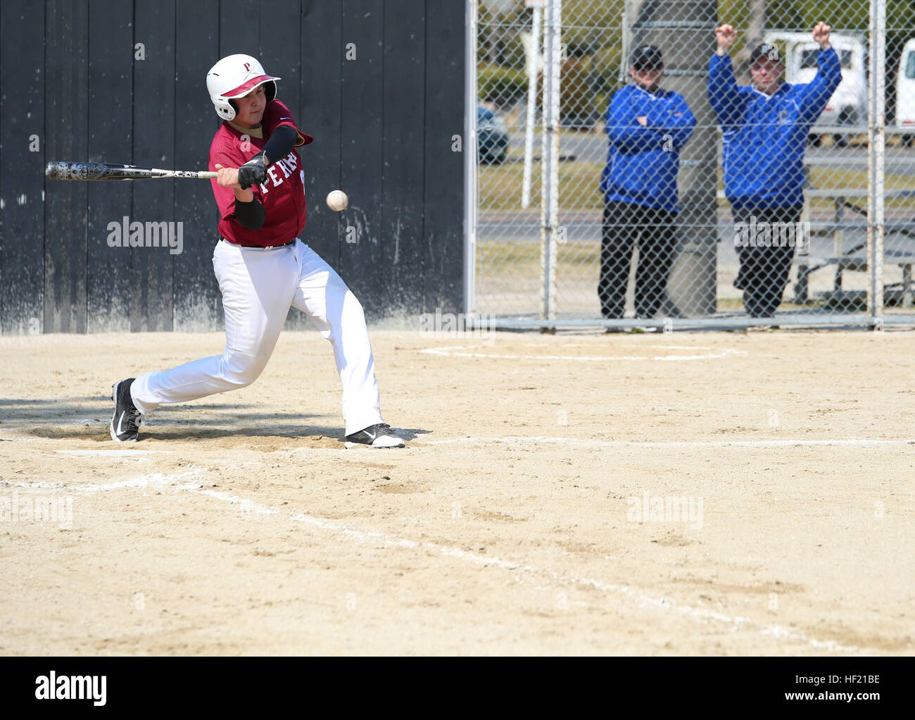 Austin Macias, a Matthew C. Perry High School Samurai baseball team ...