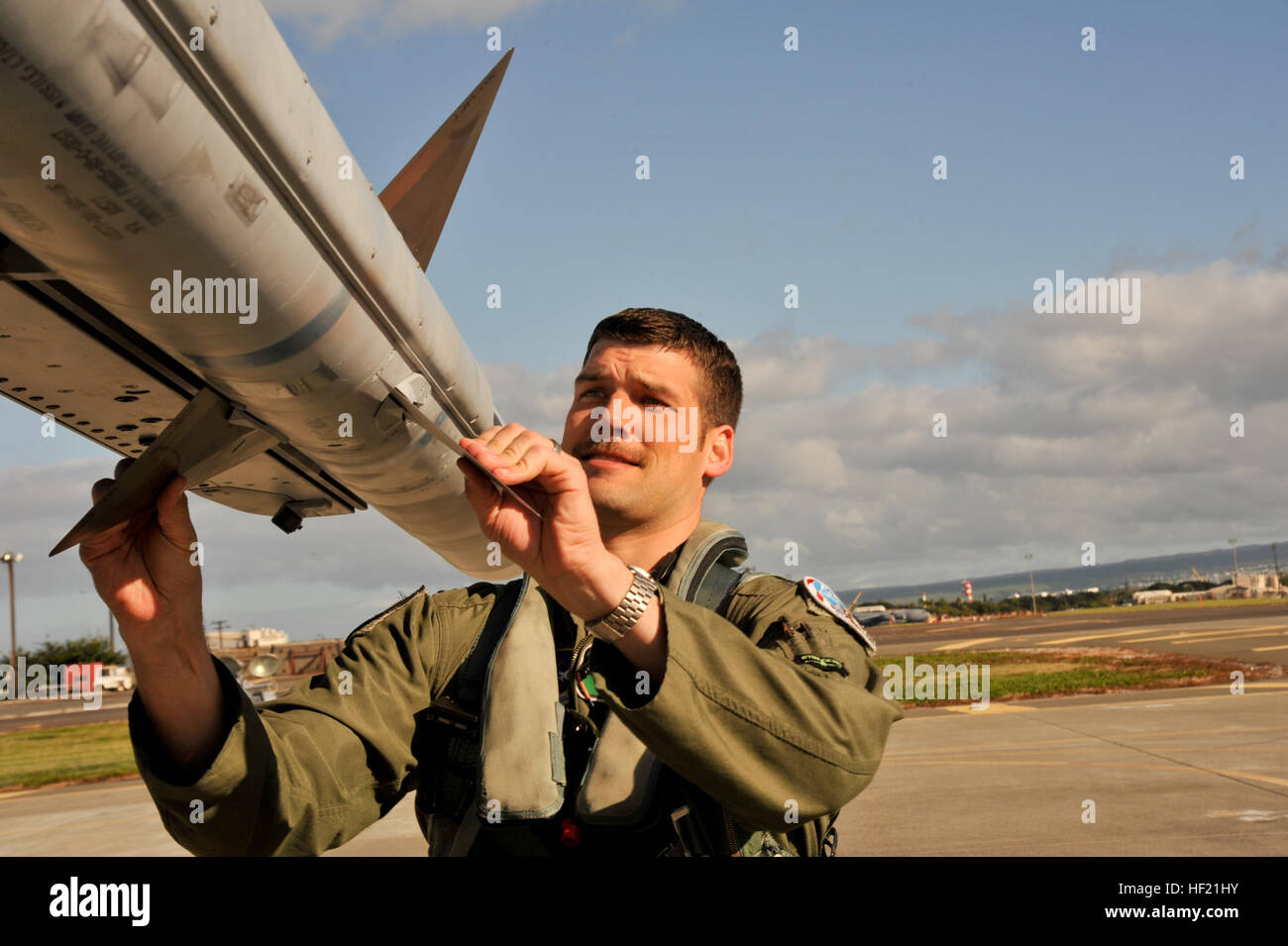Capt. Gabe Thiel, an F-16 Fighting Falcon pilot from the 180th Fighter ...