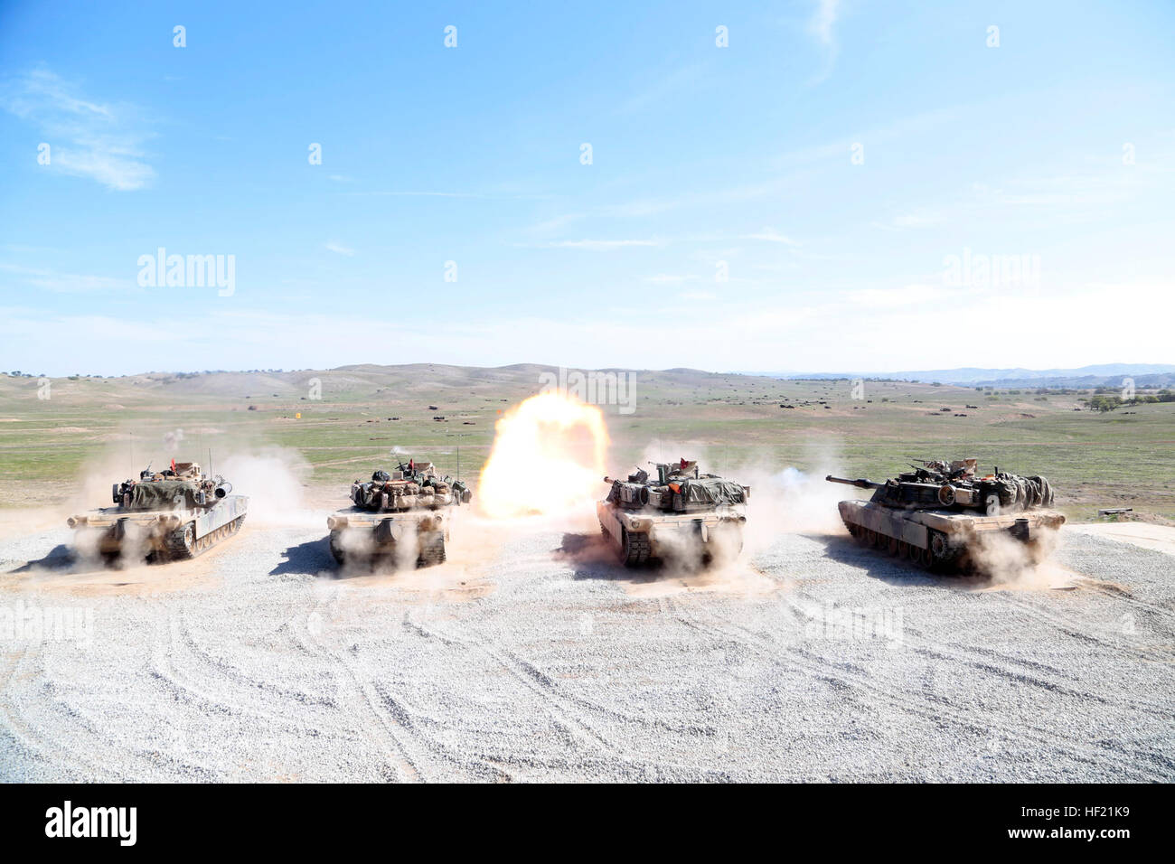 Marines Tank Platoon Battalion Landing High Resolution Stock ...