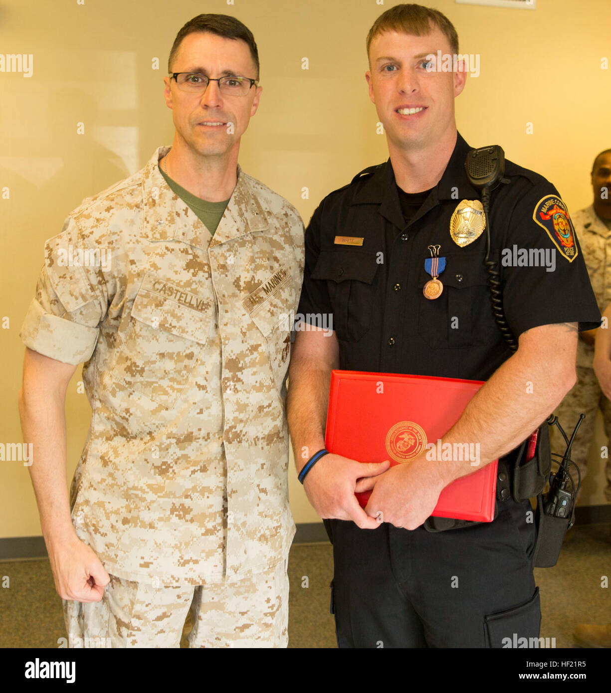 Marine corps officer camp hi-res stock photography and images - Alamy