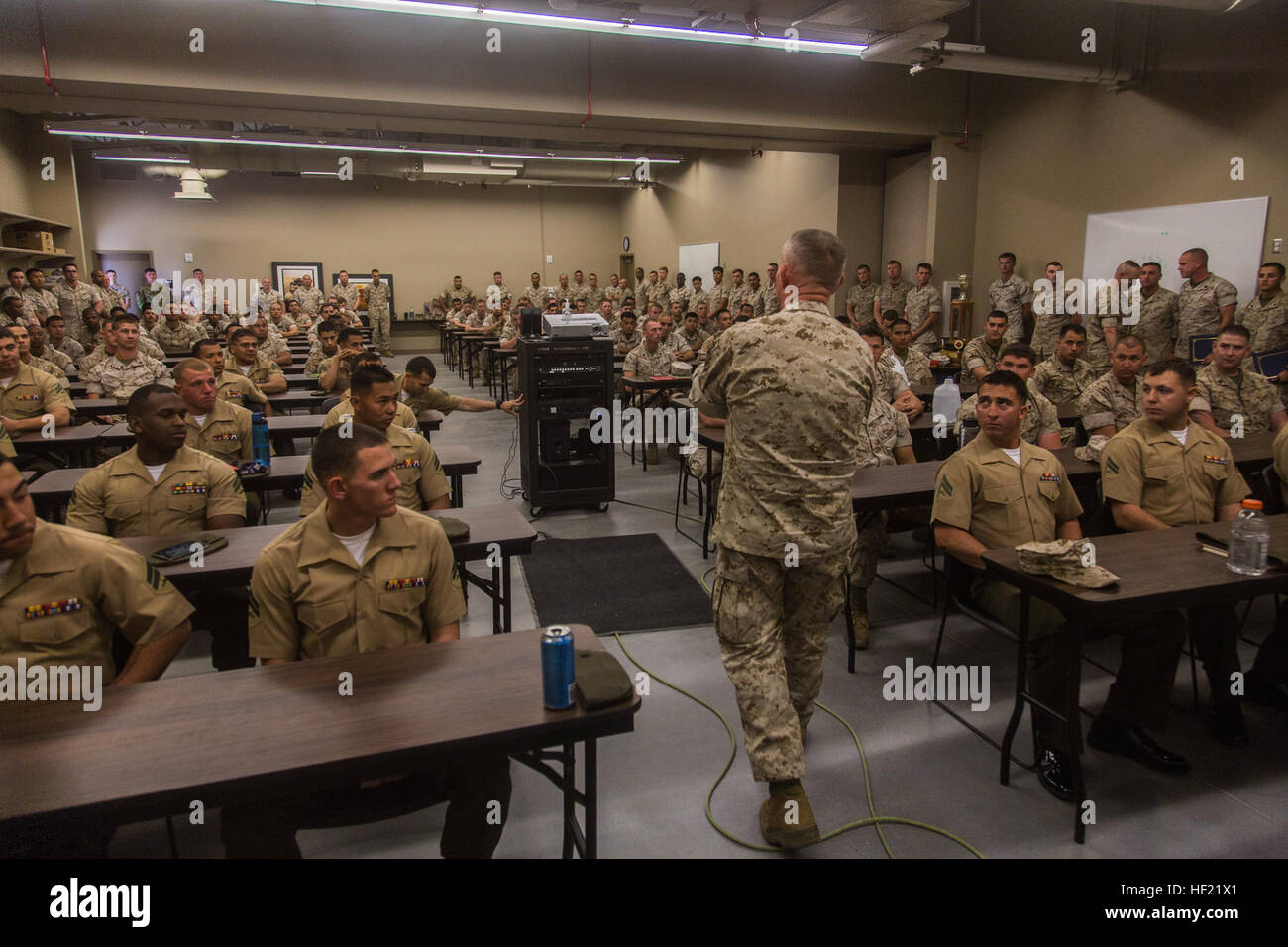 The Commanding General of 1st Marine Division, Maj. Gen. Lawrence D ...