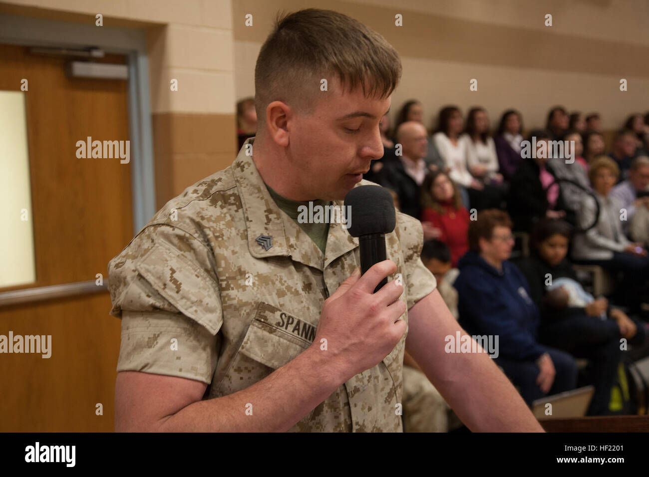 U.S. Marine Corps Sgt. Michael J. Spann, combat instructor, Infantry ...