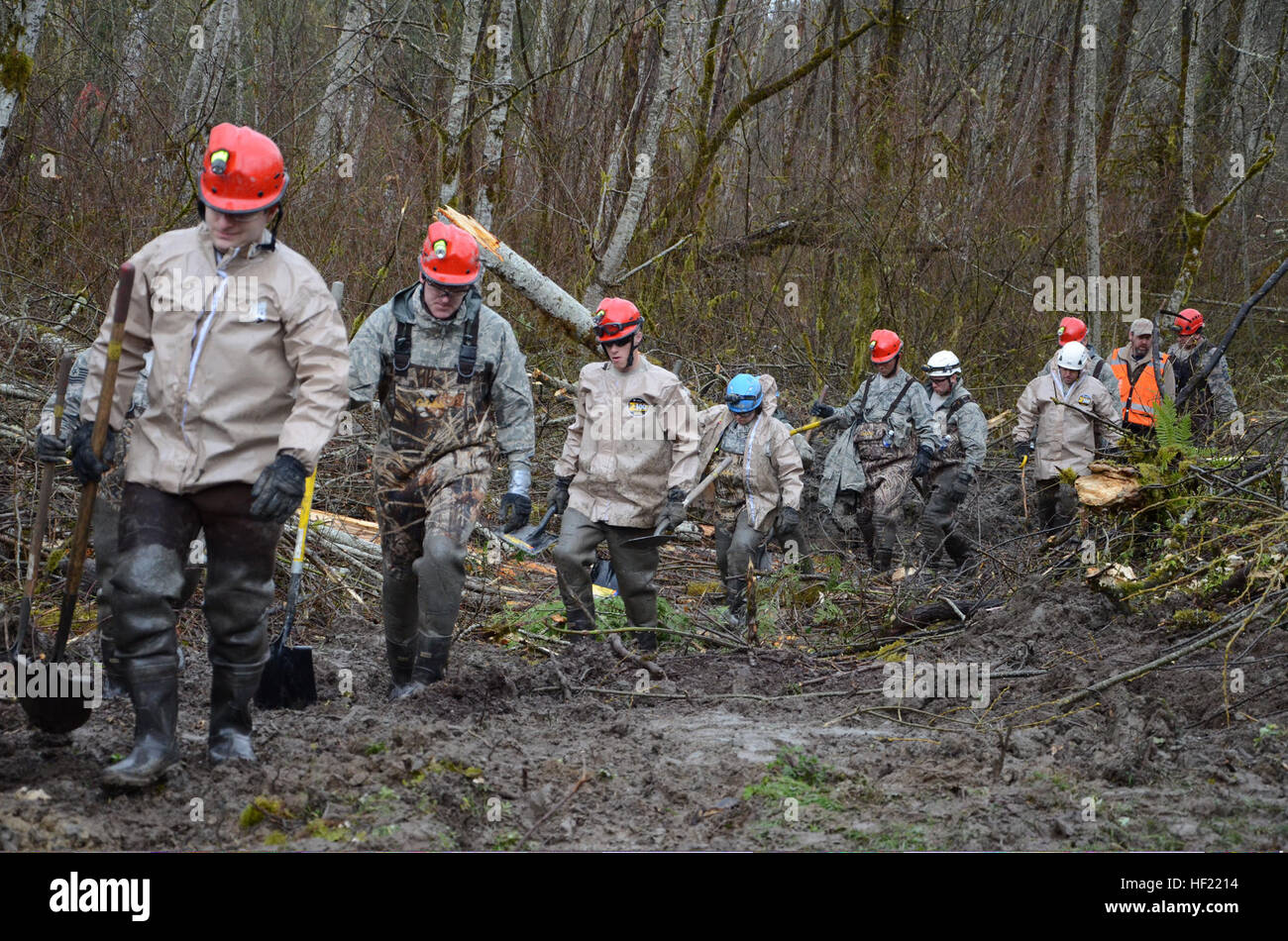 Oso mudslide hi-res stock photography and images - Alamy